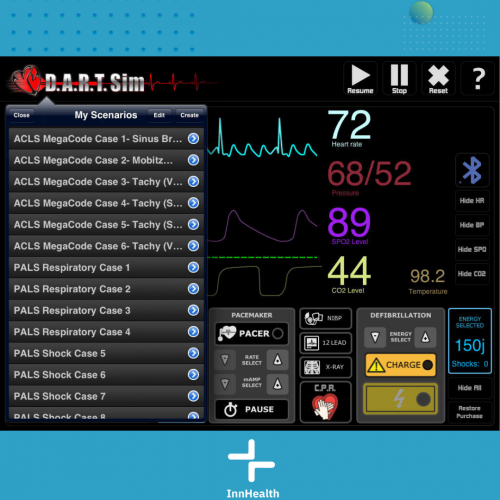 Simulador de Signos Vitales Dart SIM - Innhealth